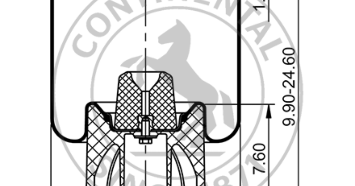ContiTech Air Spring 64279 | Kenosha Truck Parts