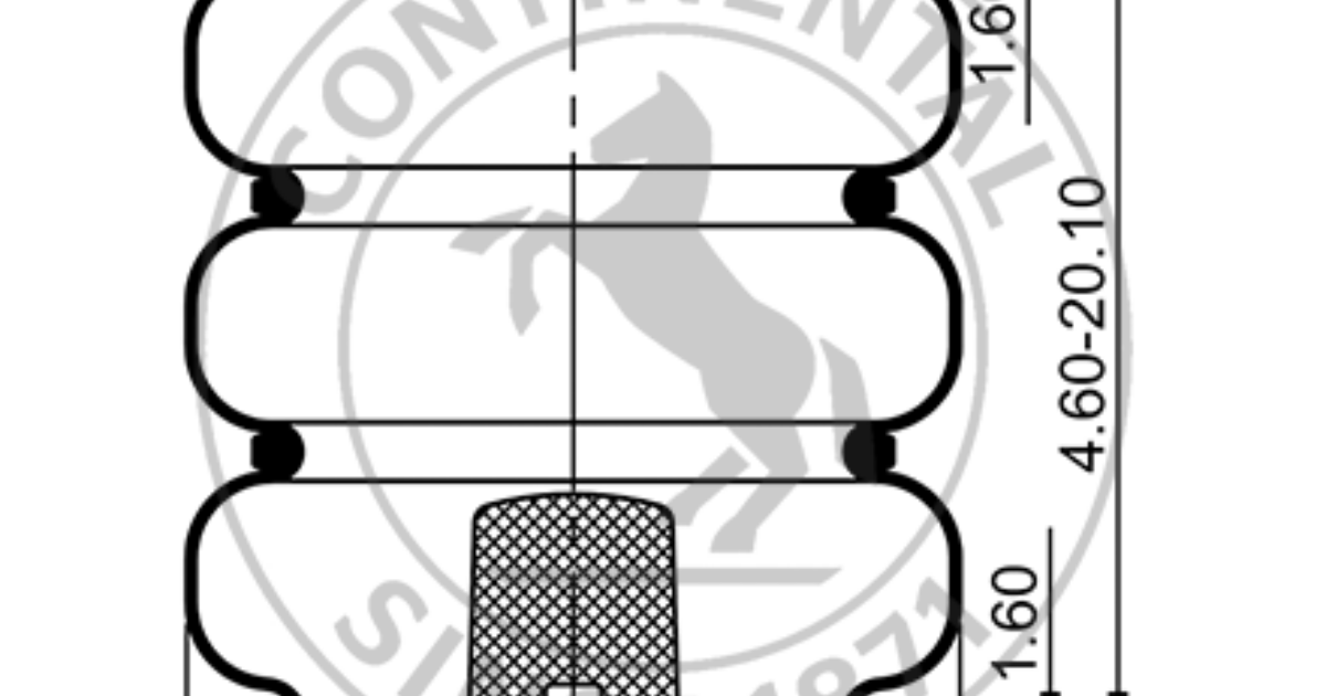 ContiTech Air Spring 64577 | Kenosha Truck Parts