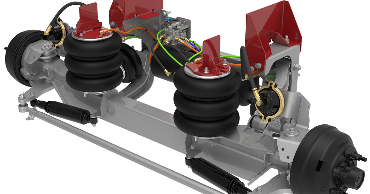 8K Self-Steer Lift Axle | Kenosha Truck Parts